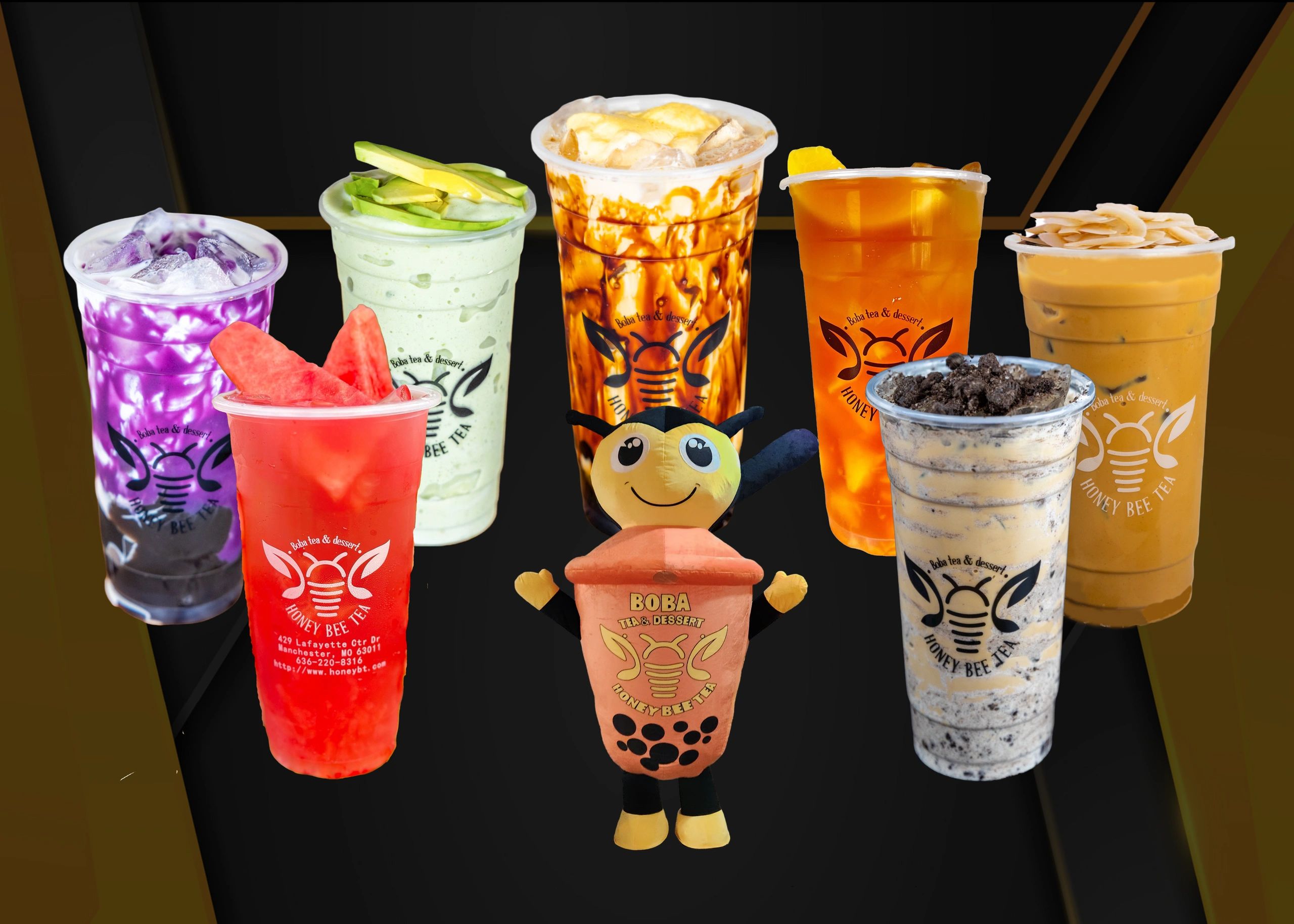Boba Tea Coffee Smoothies - Honey Bee Tea